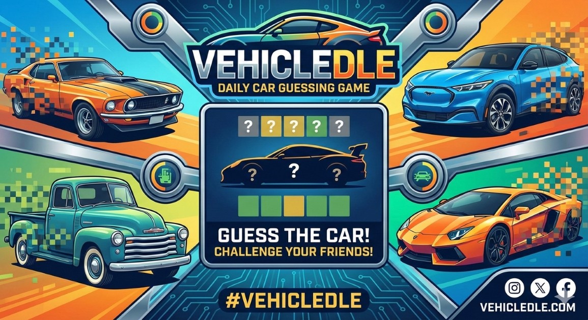 Vehicledle - Free Daily Car Guessing Game | Test Your Auto Knowledge